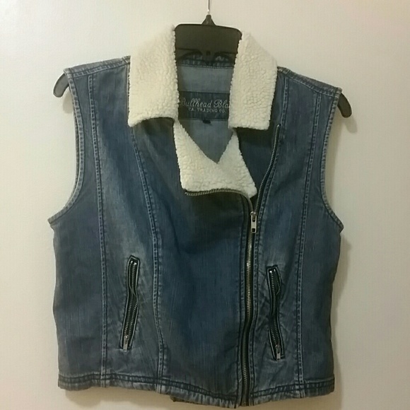 Bullhead Black | Jackets & Coats | Bulkhead Black Denim Vest With ...